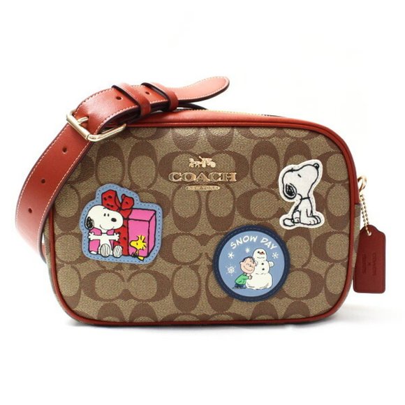 OTHERS | Bags | Coach Coach X Peanuts Jamie Camera Bag Signature Canvas ...